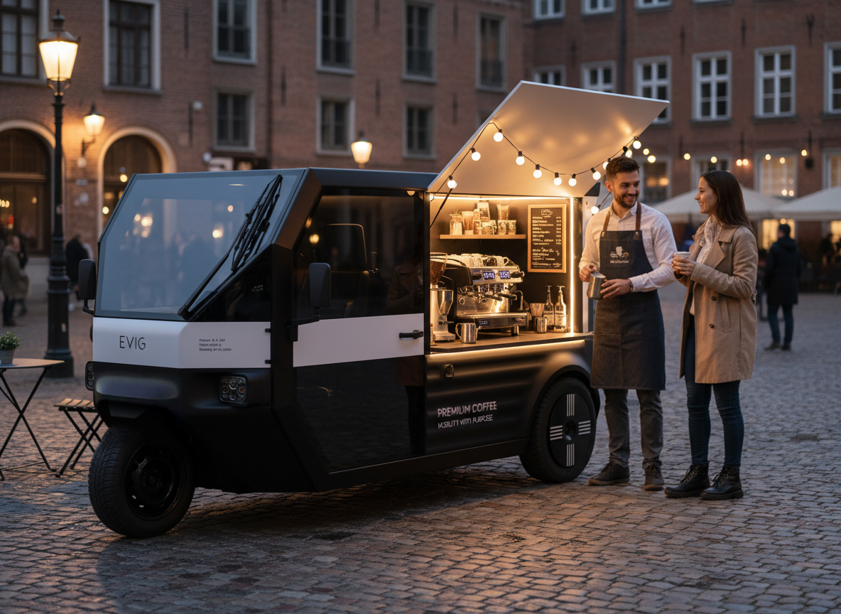 Solar-powered electric delivery van | Clean Motion
